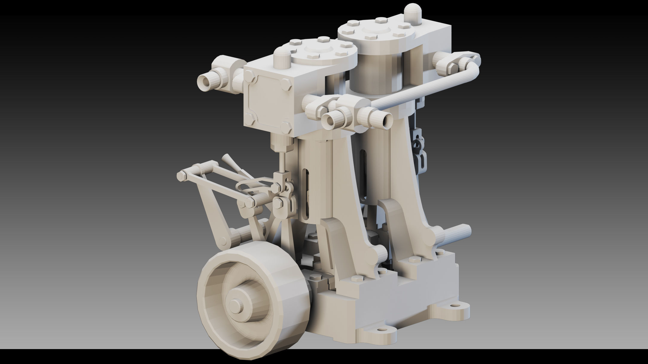 3D model 12 Steam Engines- Vol 02- High detail 3d models VR / AR / low ...