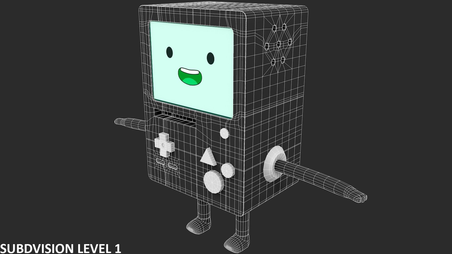 BMO Character Adventure Time 3D model | CGTrader