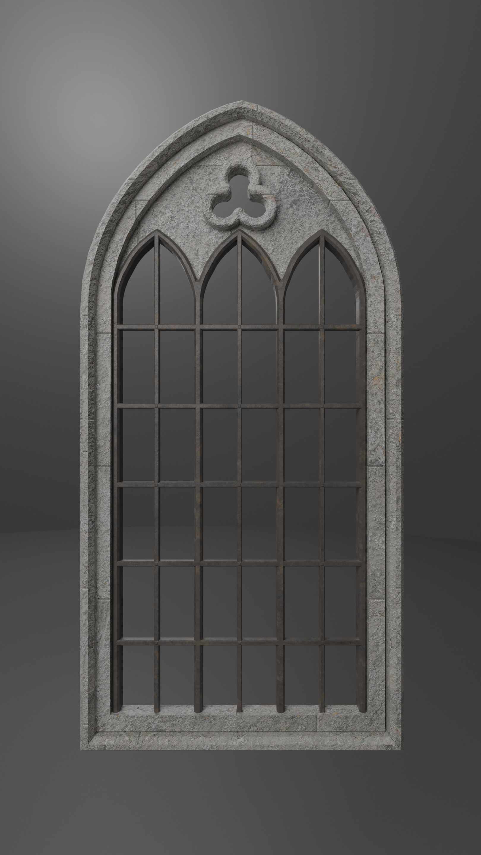 Gothic Medieval Window Set 3D model | CGTrader