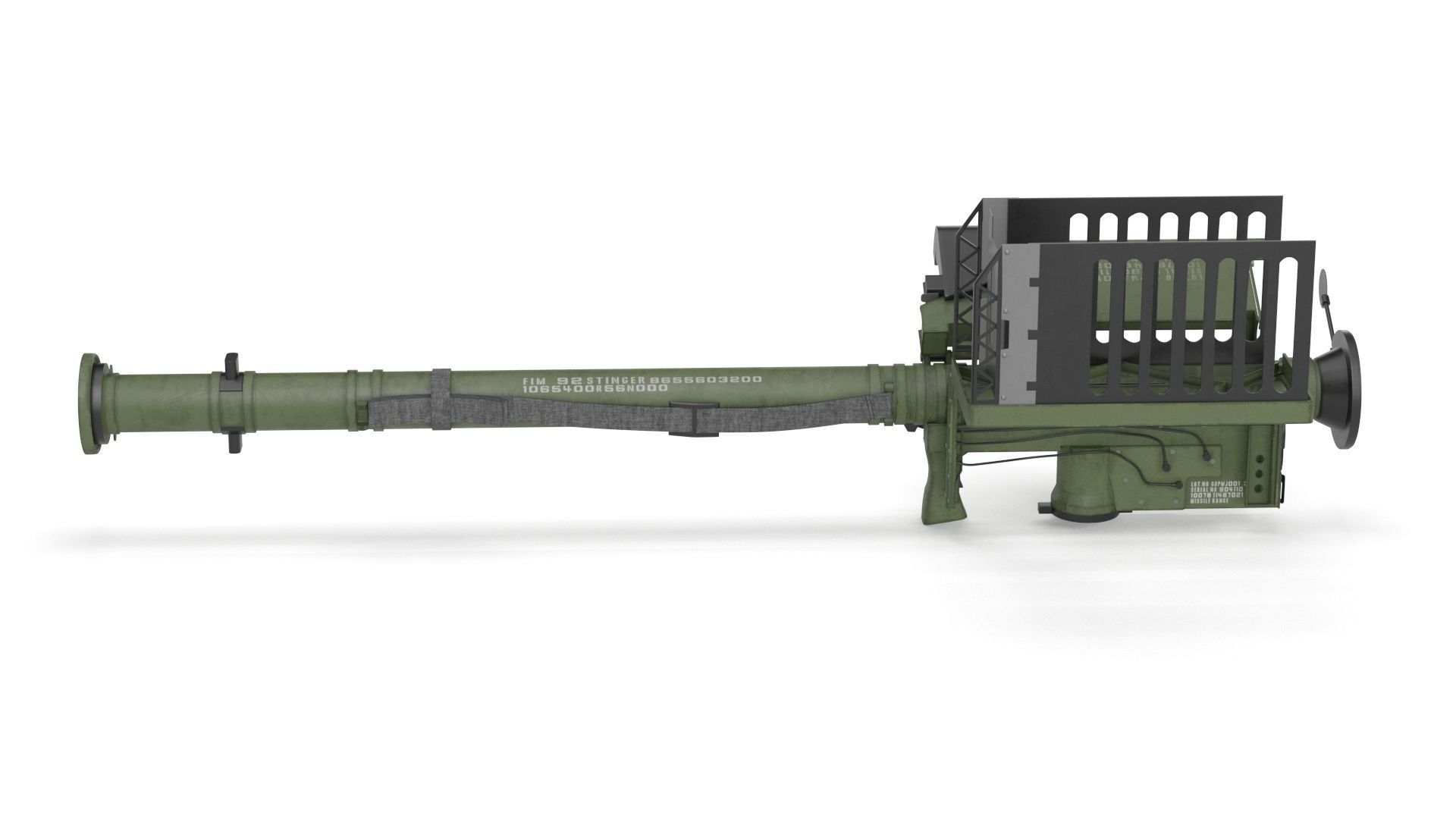 FIM 92 Stinger Missile Launcher 3D model | CGTrader