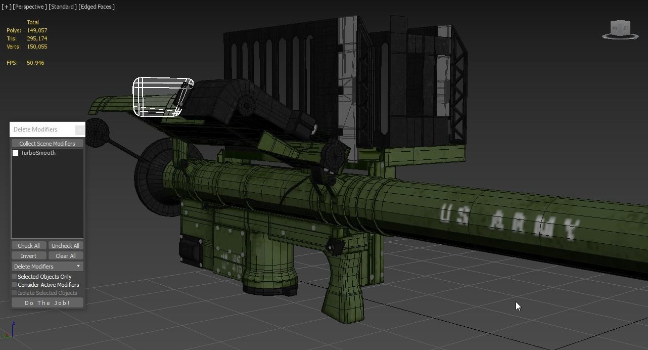 FIM 92 Stinger Missile with Launcher 3D model | CGTrader