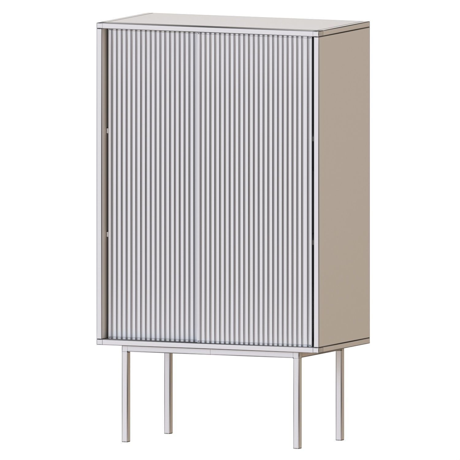 Hay Colour Cabinet Tall 3D model | CGTrader