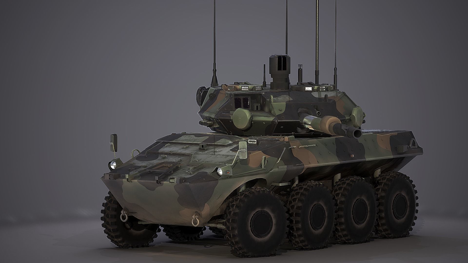 3D model Centauro II VR / AR / low-poly | CGTrader
