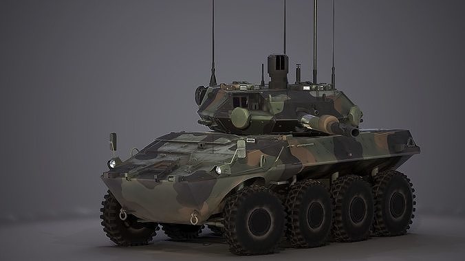 3D model Centauro II VR / AR / low-poly | CGTrader