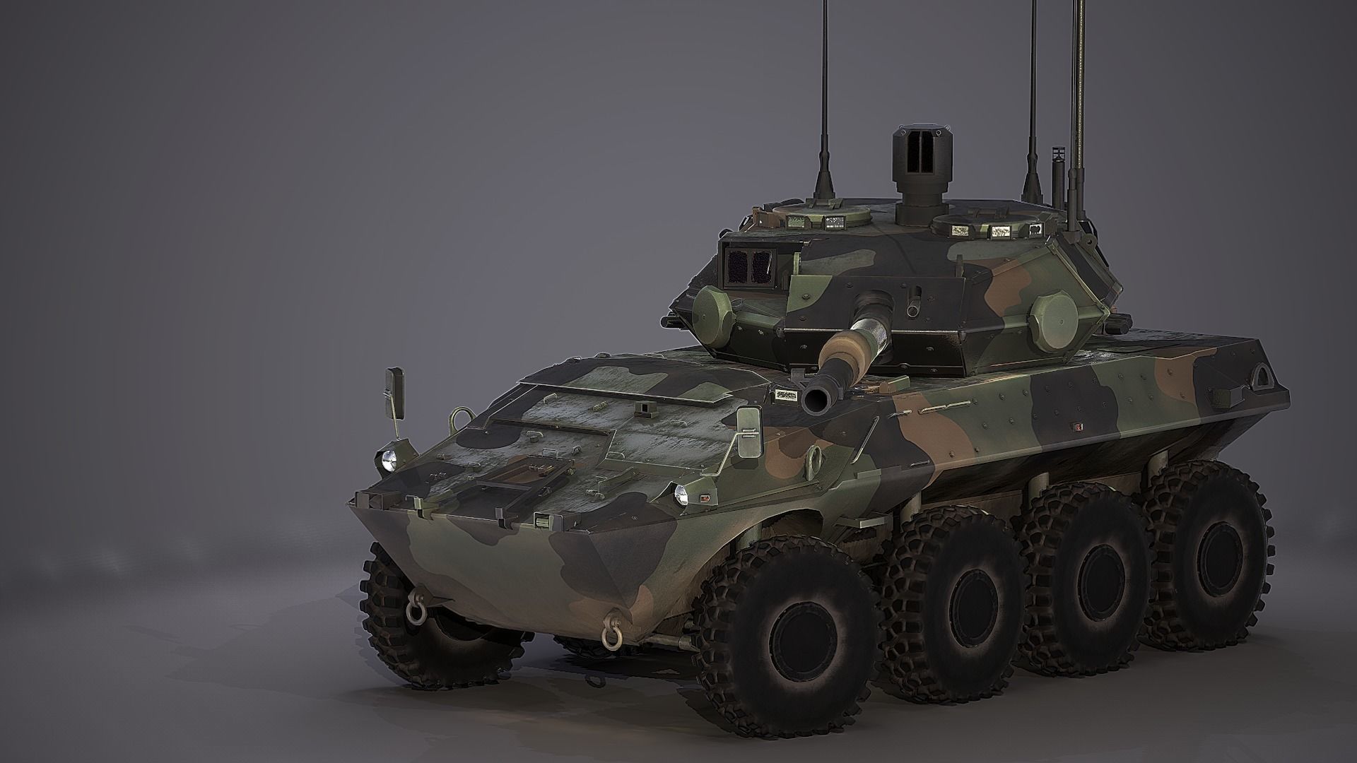 3D model Centauro II VR / AR / low-poly | CGTrader