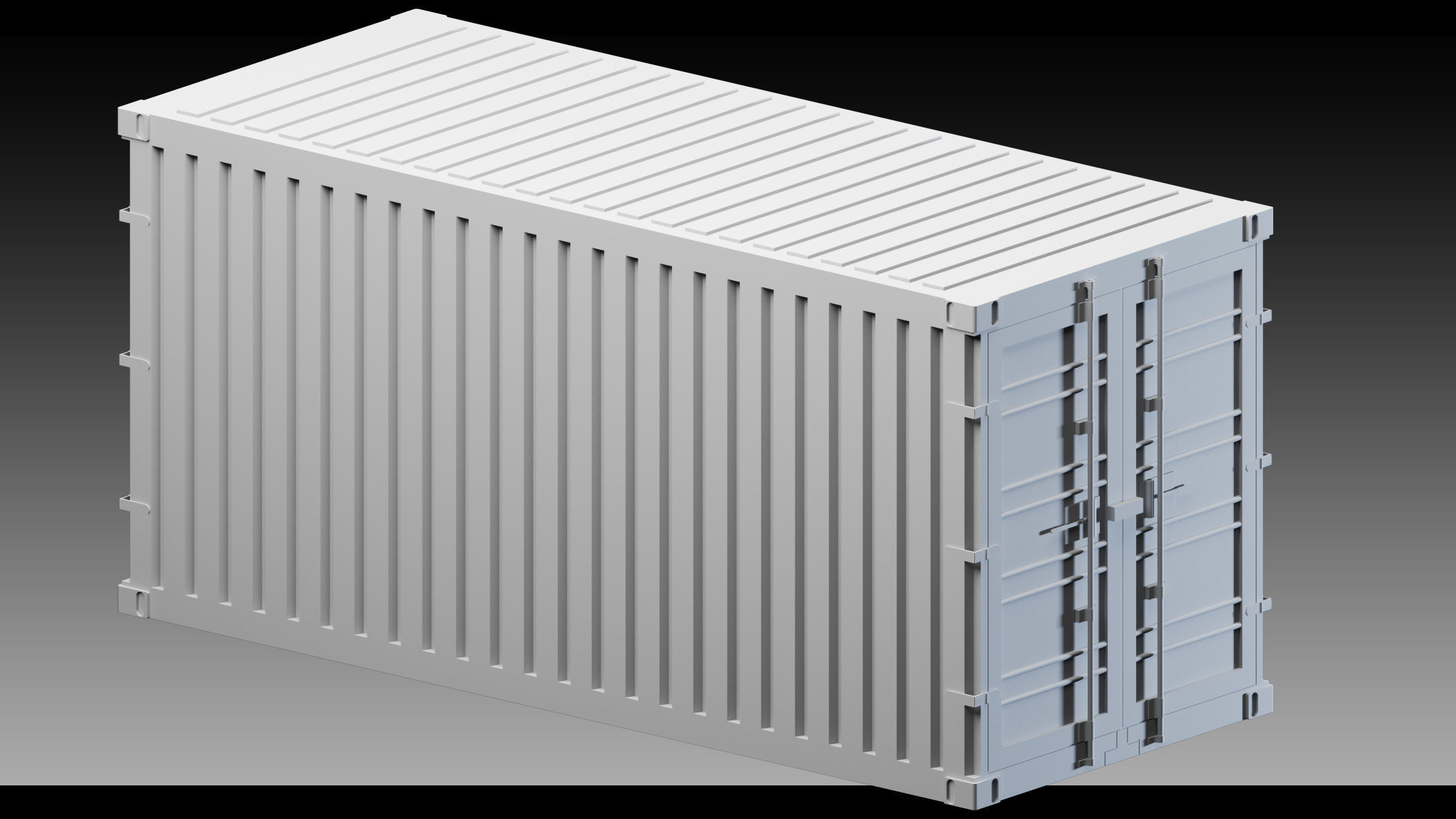 3D model 23 Shipping Containers- Vol 01- High detail 3d models VR / AR / low-poly | CGTrader