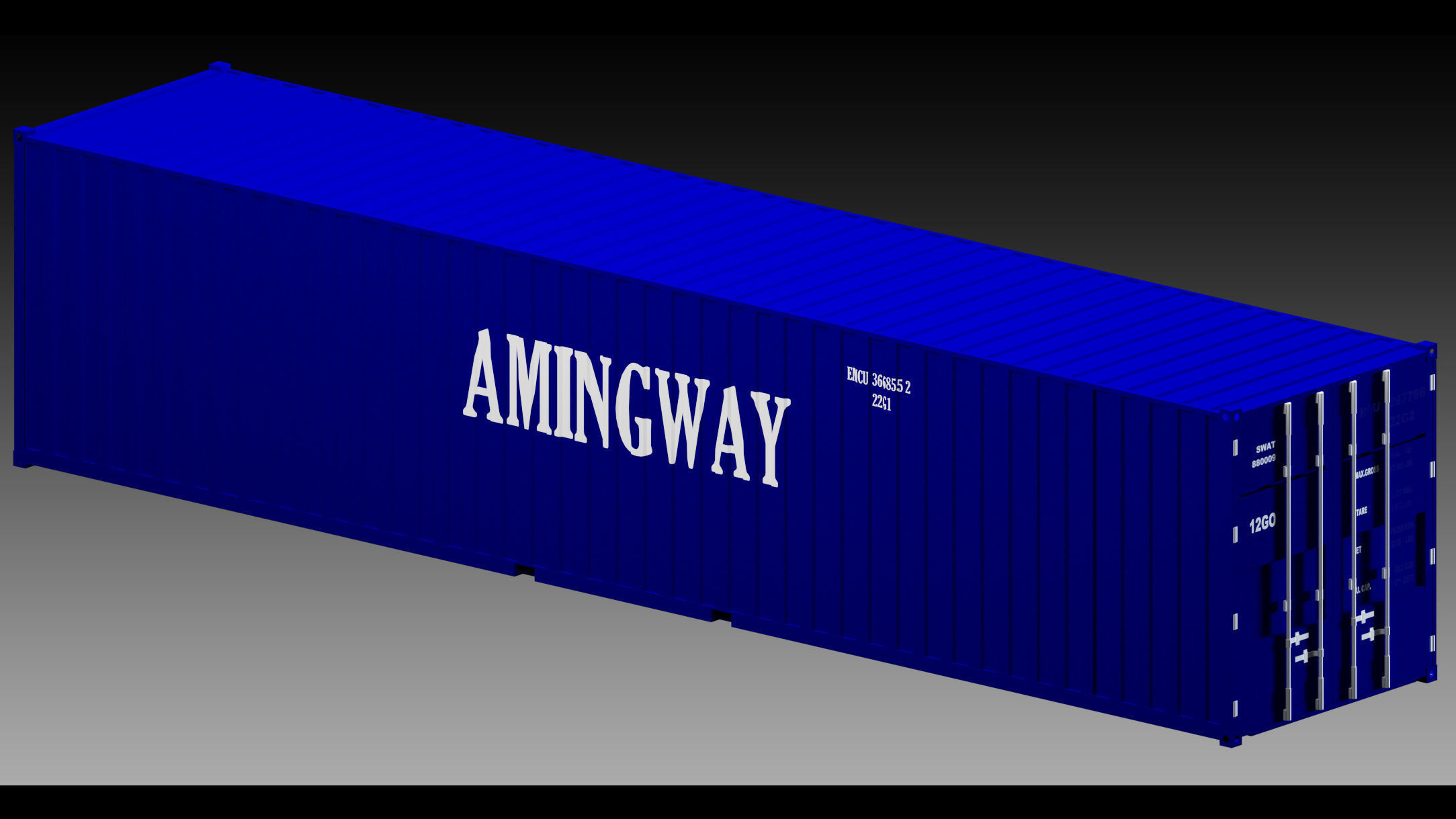 3D model 23 Shipping Containers- Vol 01- High detail 3d models VR / AR ...