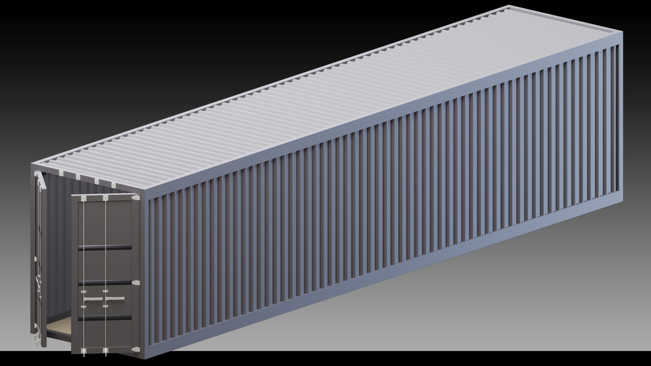 3D model 18 Containers and Conex boxes- Vol 02- High detail 3d models VR / AR / low-poly | CGTrader