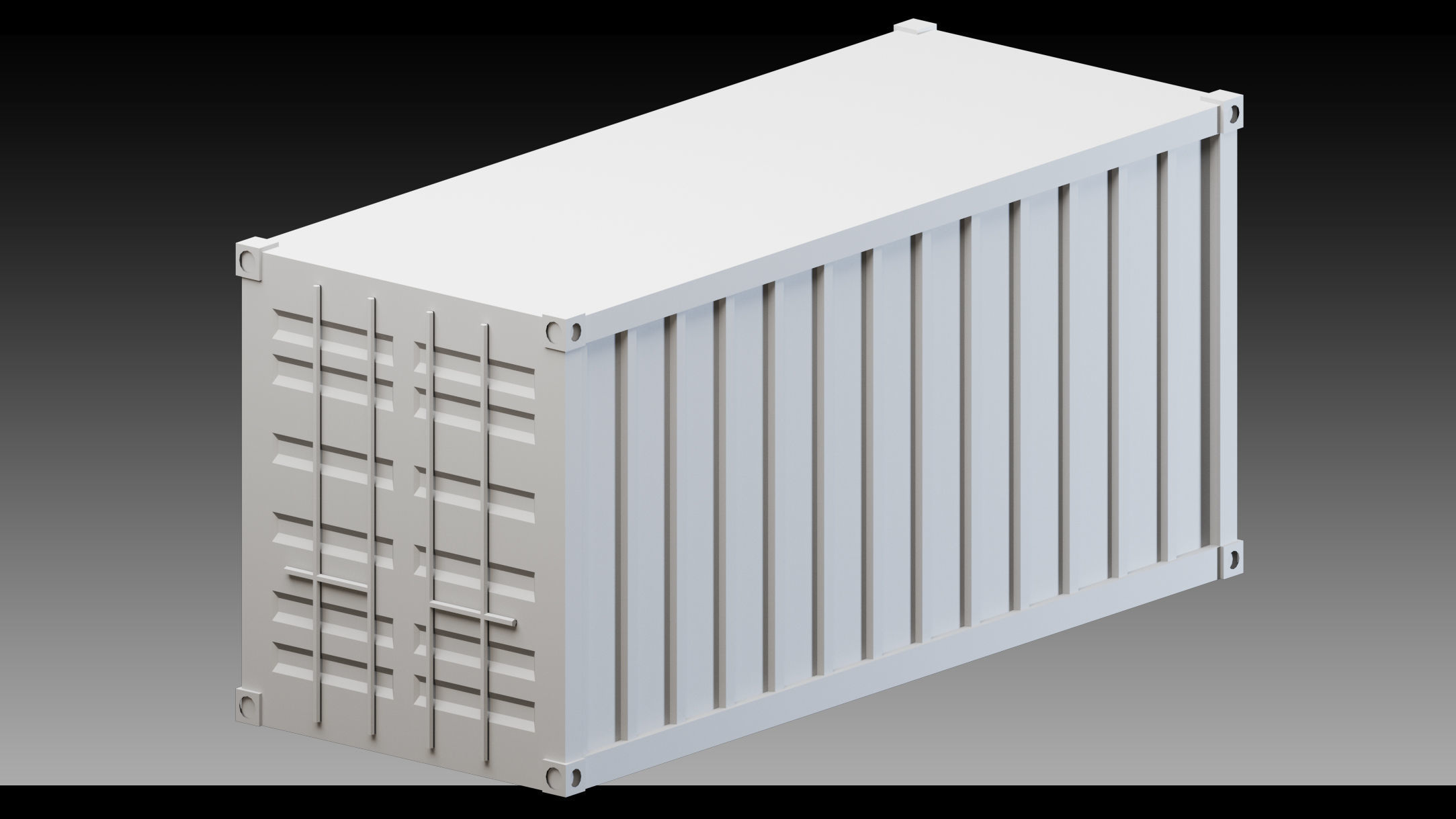 3D model 18 Containers and Conex boxes- Vol 02- High detail 3d models ...