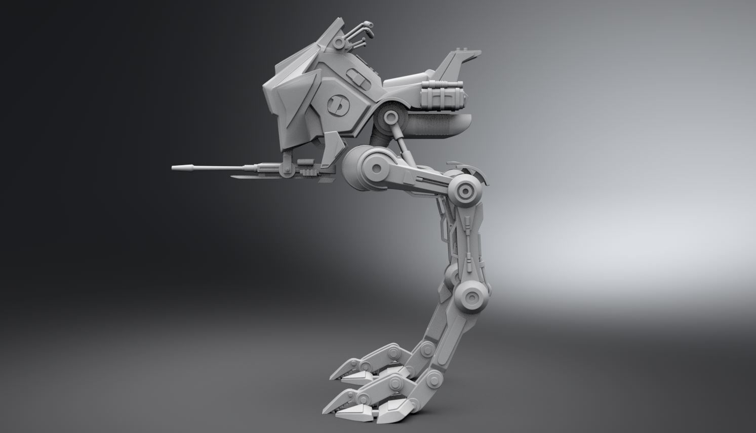 ATRT scale model 3D model 3D printable | CGTrader