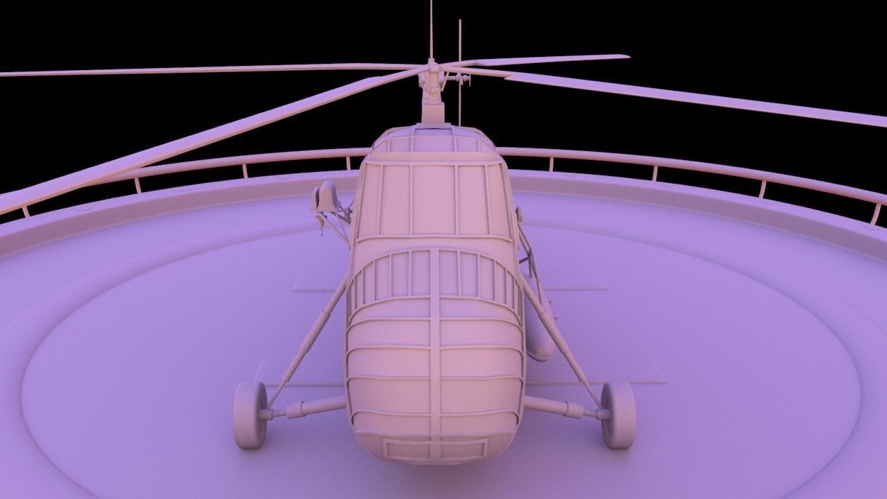 3D model Military helicopter VR / AR / low-poly | CGTrader