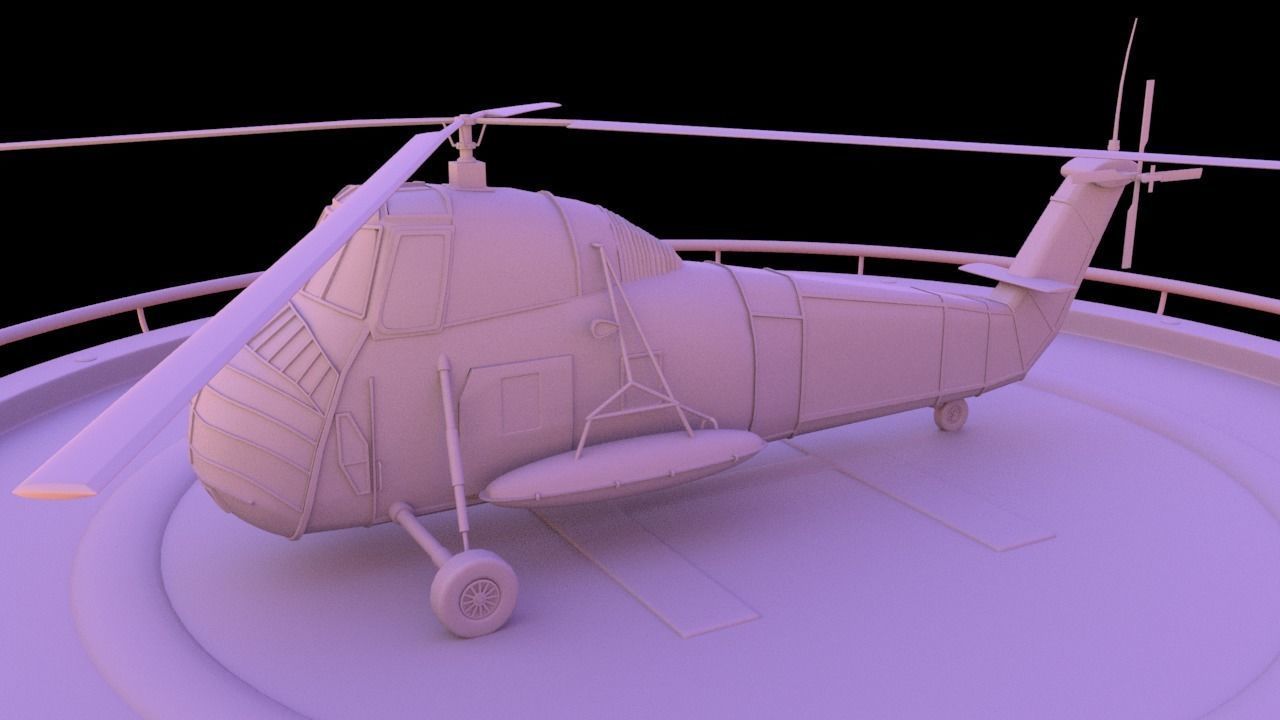 3D model Military helicopter VR / AR / low-poly | CGTrader