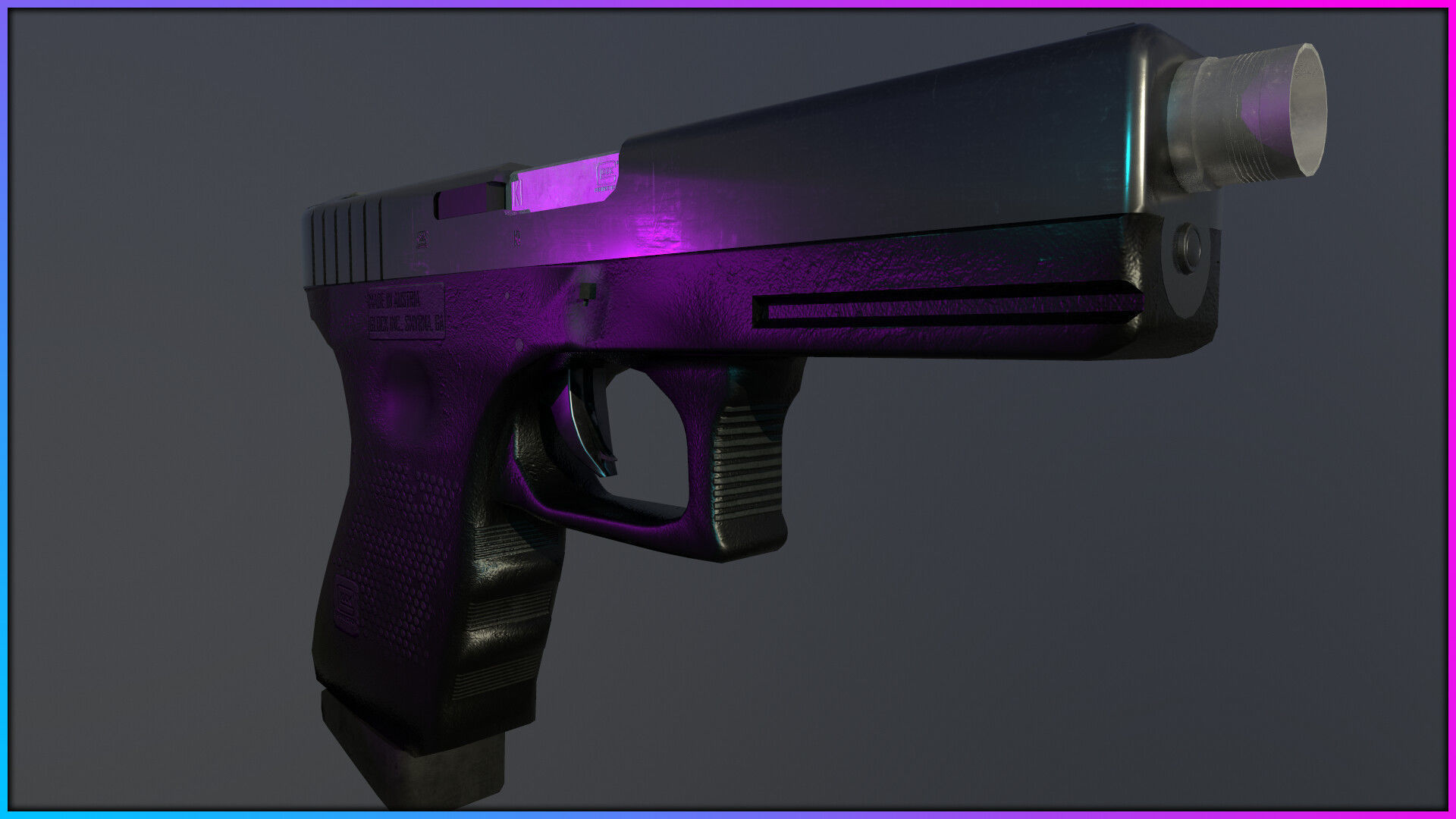 Glock 19 - modular game ready weapon 3D model | CGTrader