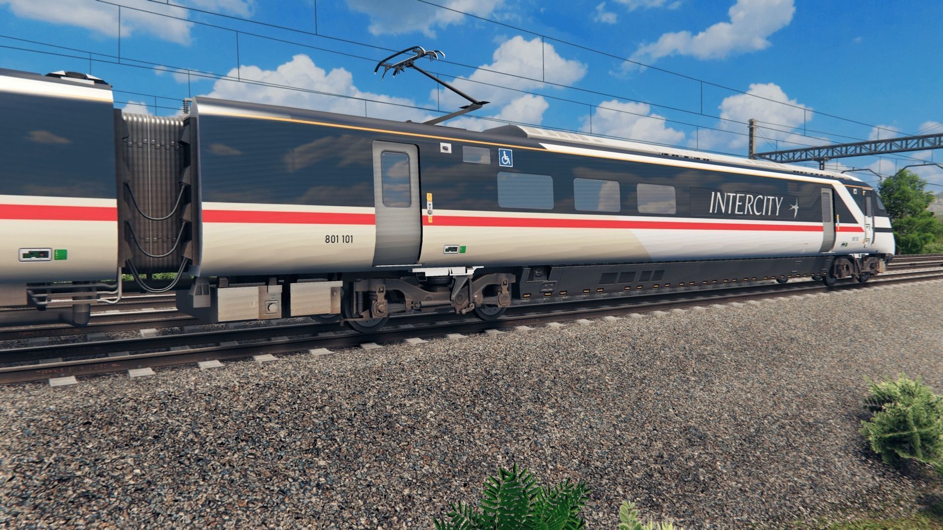 3D model British Rail Class 800 - Fictional Swallow Livery VR / AR ...