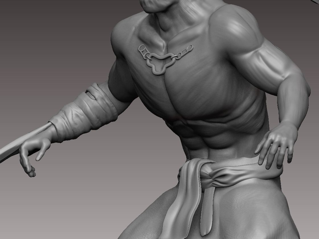 Divine General Mahoraga Fushiguro Megumi Shadow f JUJUTSU KAISEN 3D ...