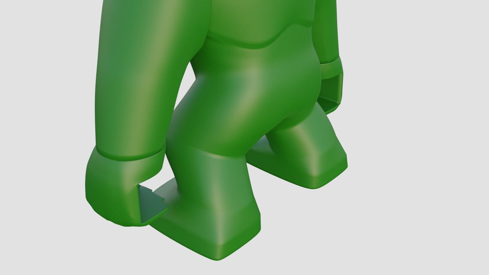 LEGO Bigfig 3D model rigged | CGTrader