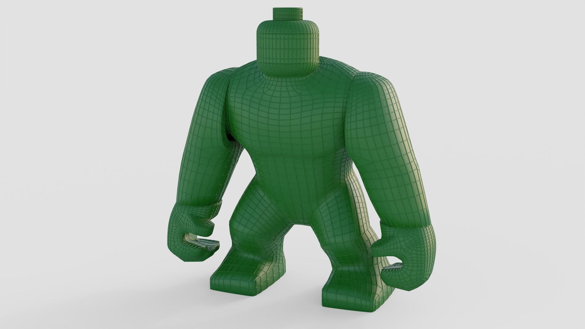 LEGO Bigfig 3D model rigged | CGTrader