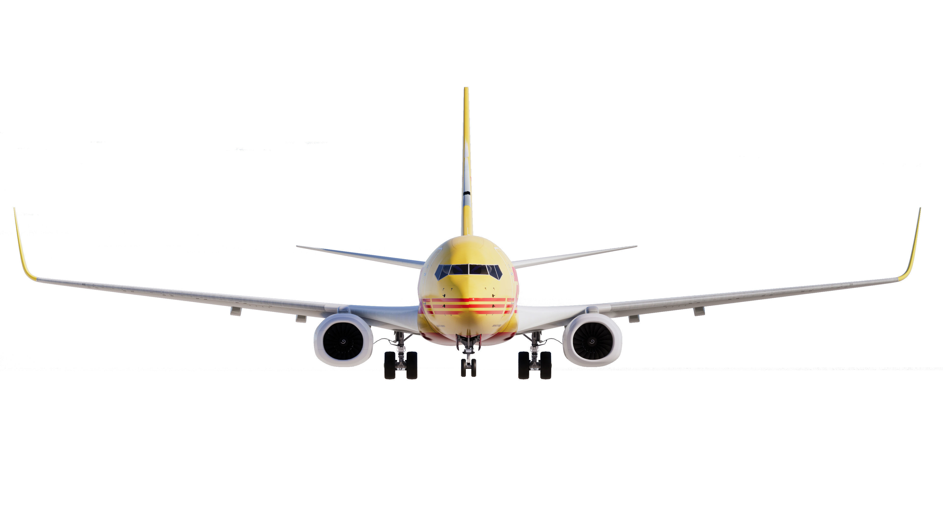 DHL Boeing 737-800 3D model | CGTrader