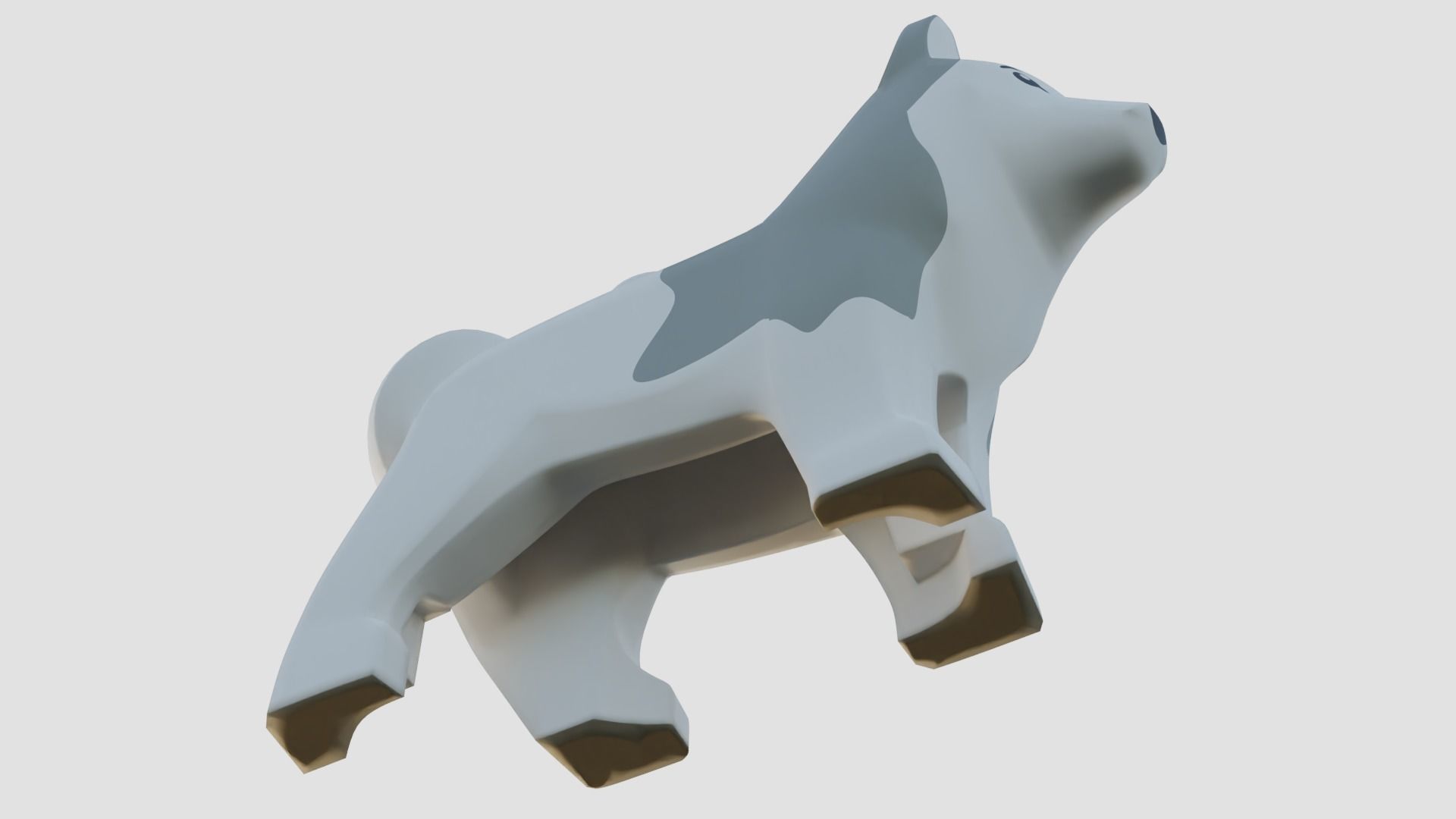LEGO Huskyfig 3D model rigged | CGTrader