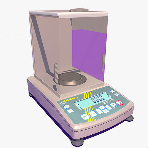 balance laboratory 3D model | CGTrader