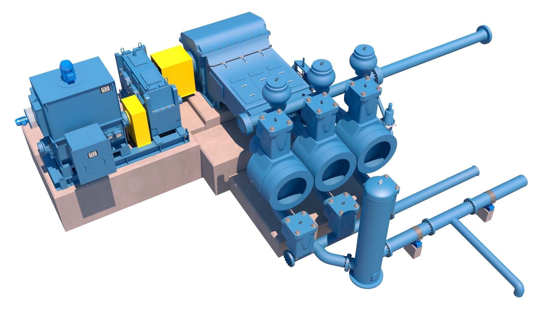 pump geho 3D model | CGTrader