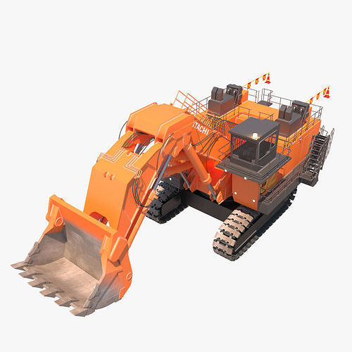 hitachi EX5600 3D model | CGTrader