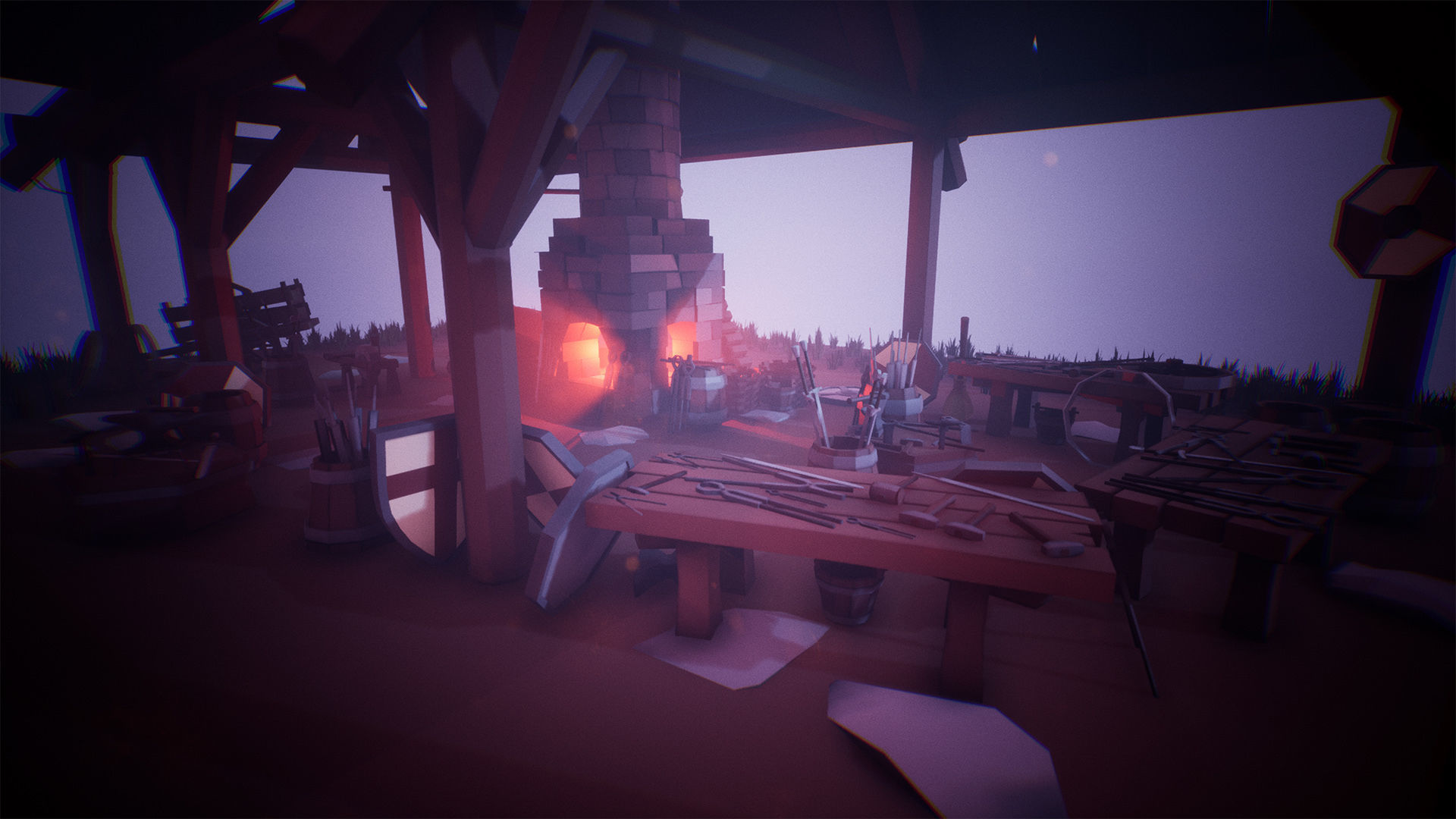 3D model Stylized Medieval Forge 53 Assets VR / AR / low-poly | CGTrader