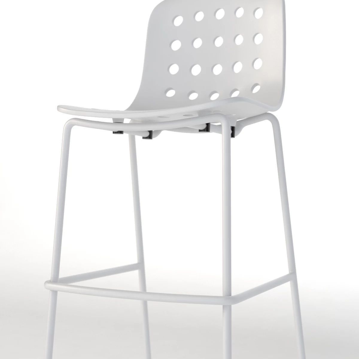 Kubikoff Holi Plastic Chair by Simone Viola 3D model | CGTrader