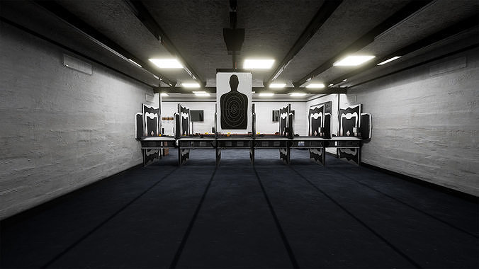 3D model Shooting Range Package 80 Variations VR / AR / low-poly | CGTrader