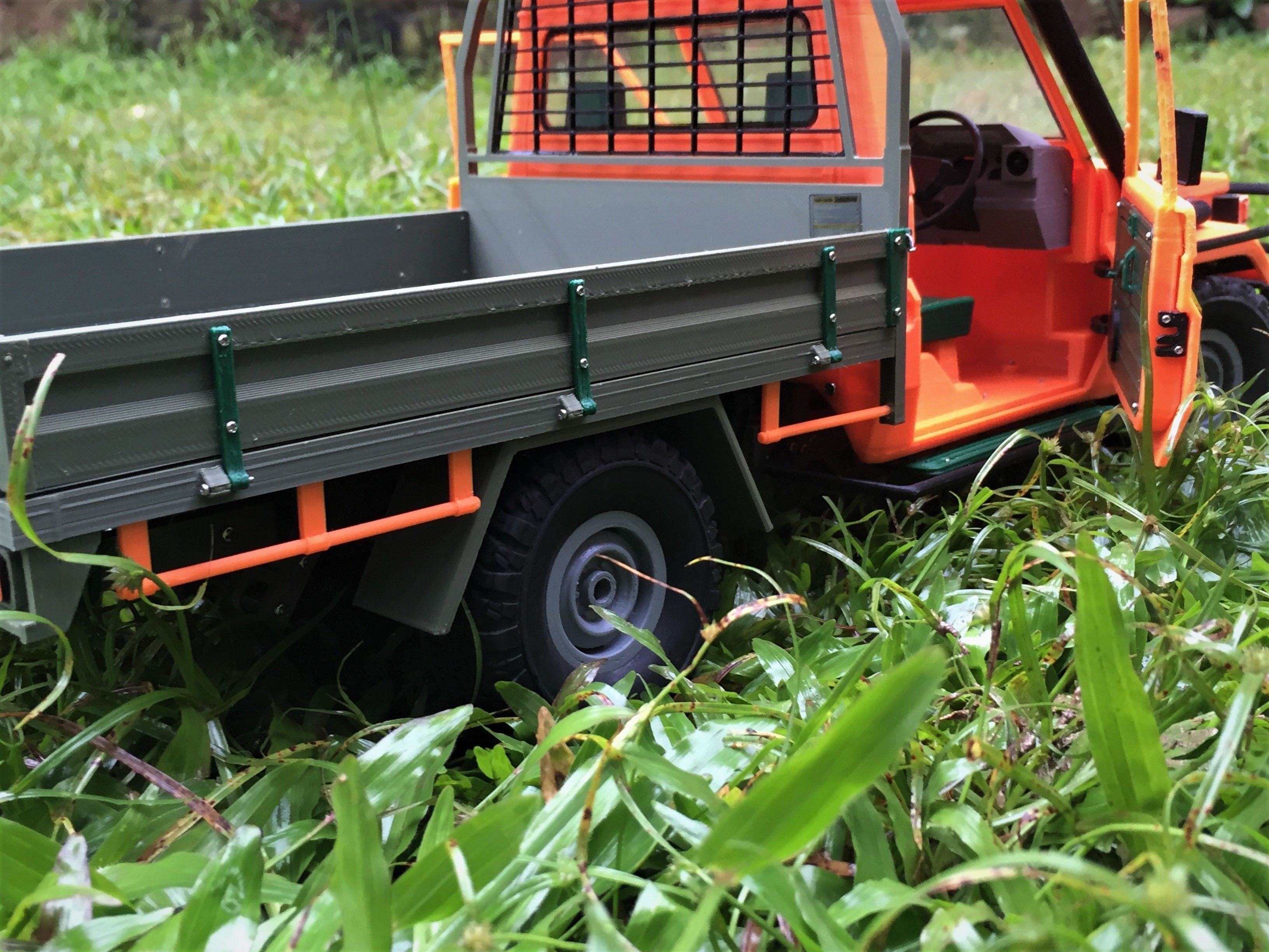 toyota land cruiser ute rc body 1 to 16 WPL scale 3D model 3D printable ...