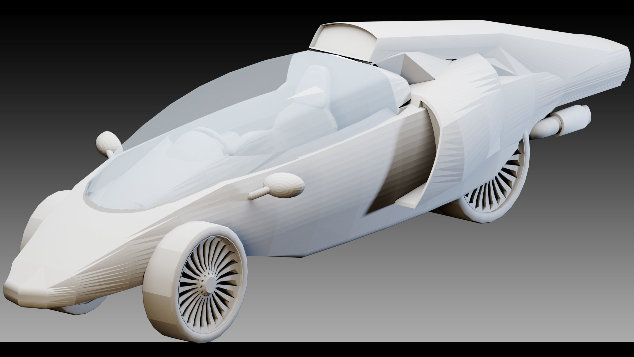 3D model 7 Sci- Fi Vehicles- Vol 02- High detail 3d models VR / AR ...