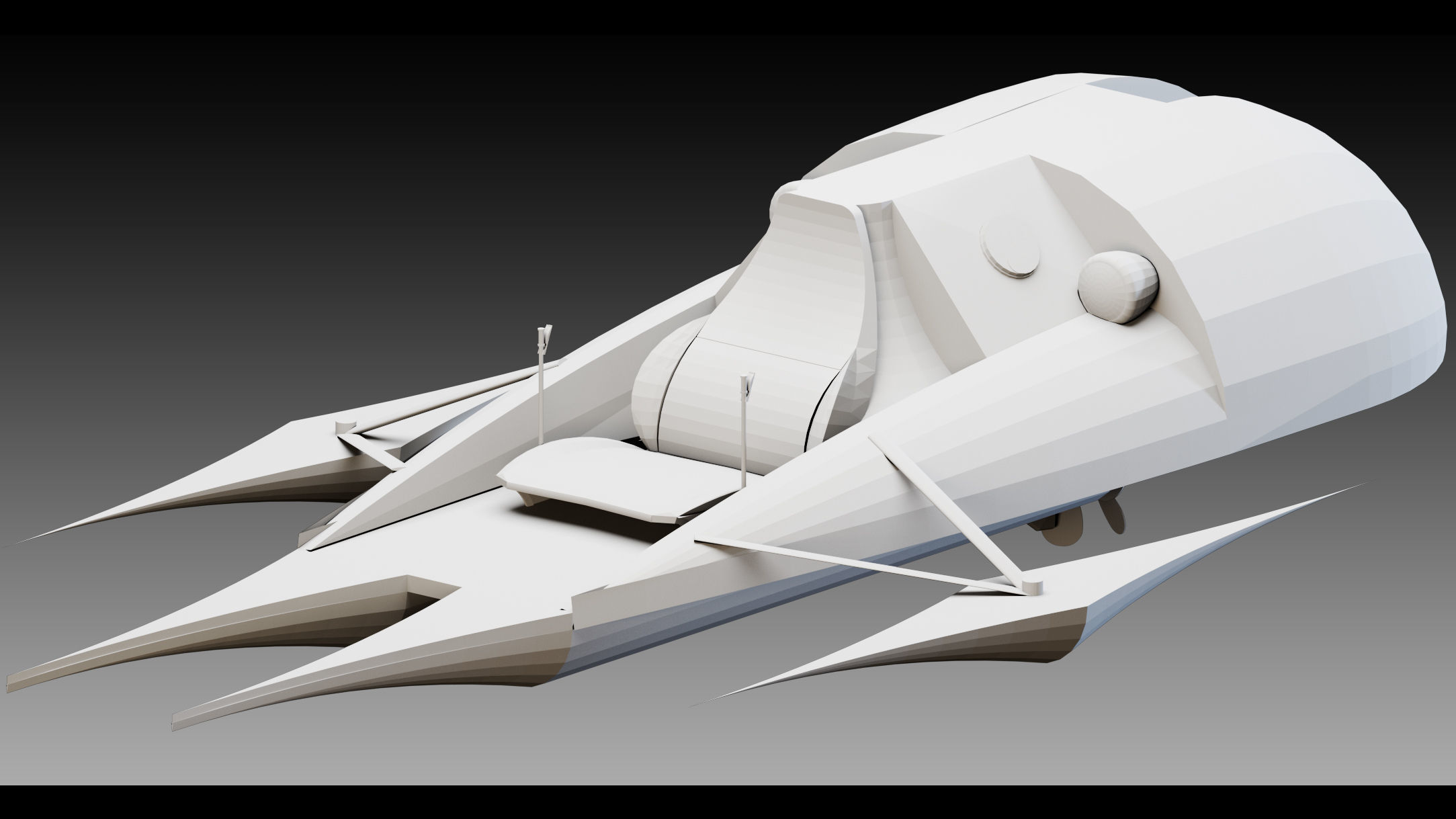 3D model 7 Sci- Fi Vehicles- Vol 02- High detail 3d models VR / AR ...