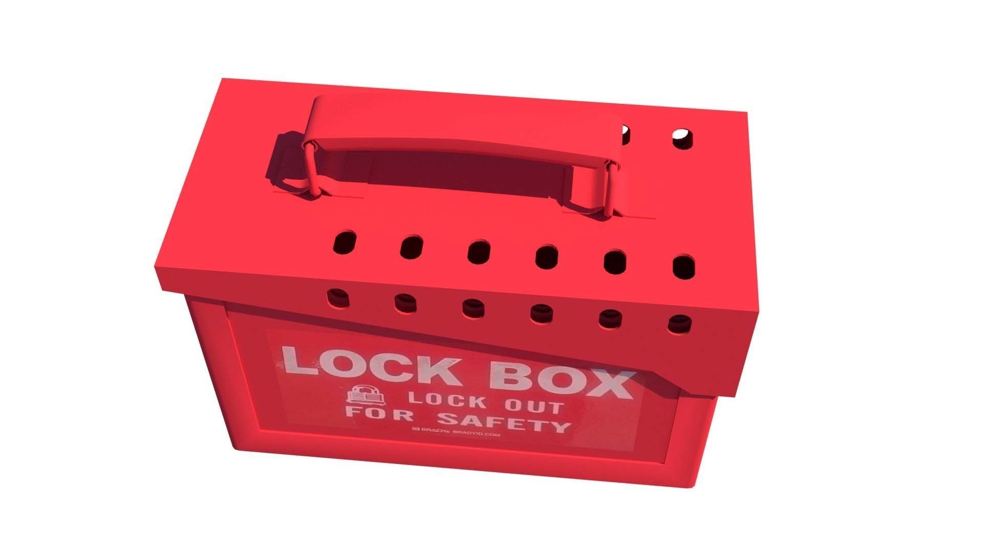 lock box 3D model | CGTrader