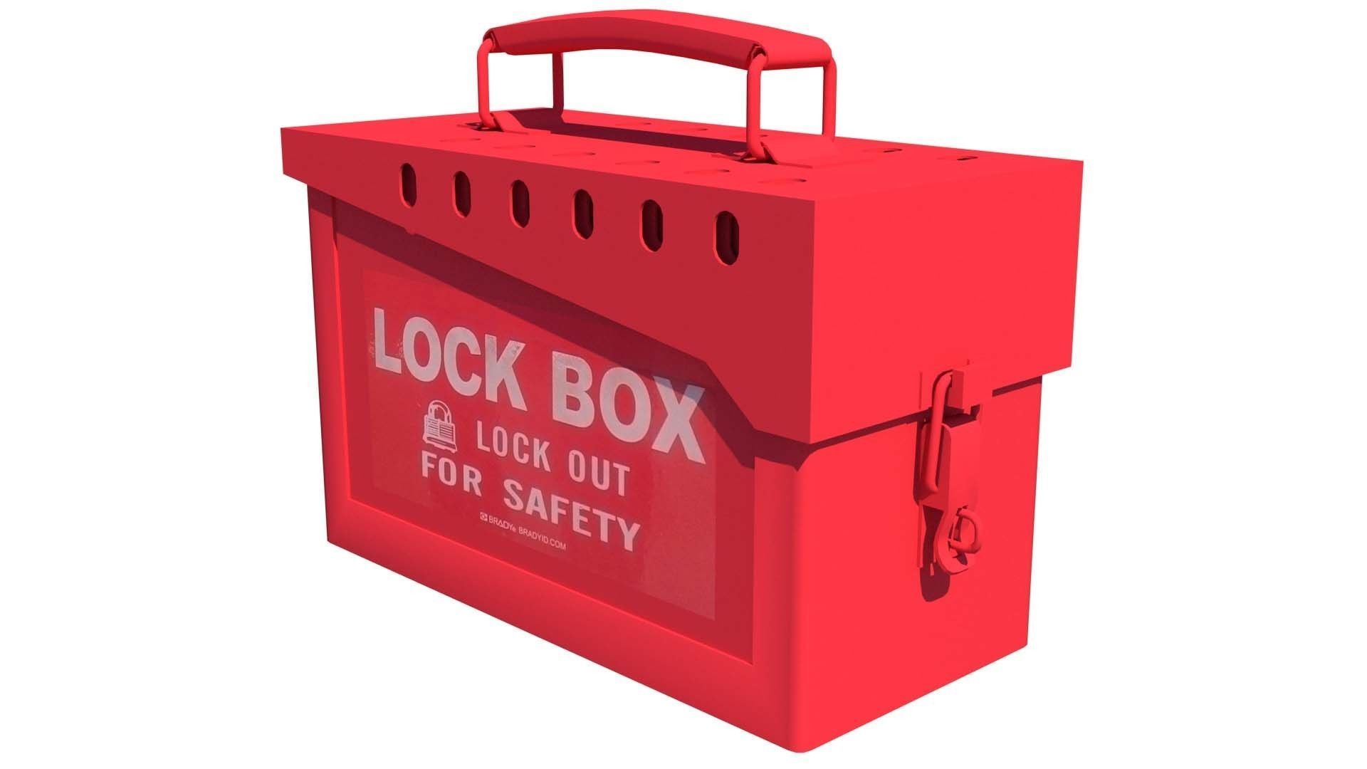 lock box 3D model | CGTrader