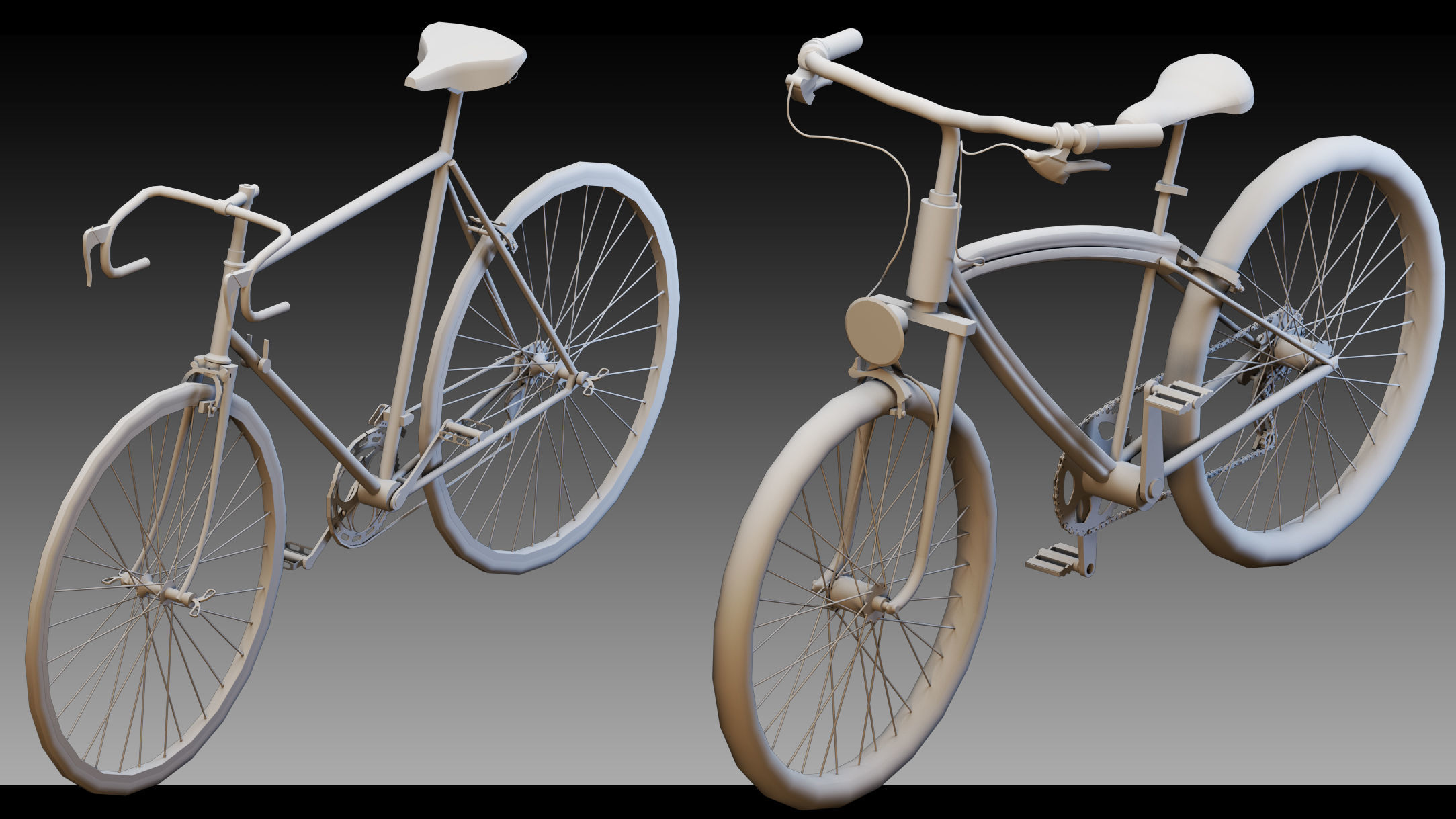 40 Bicycles- Kitbash- High detail 3d models 3D model | CGTrader