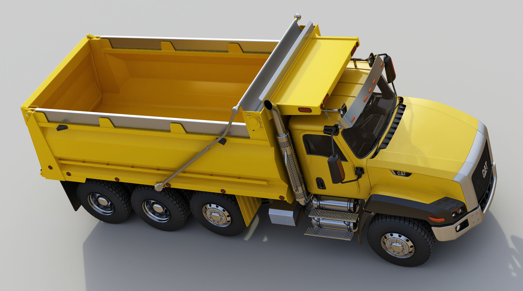Dump Truck CT660S 3D model | CGTrader