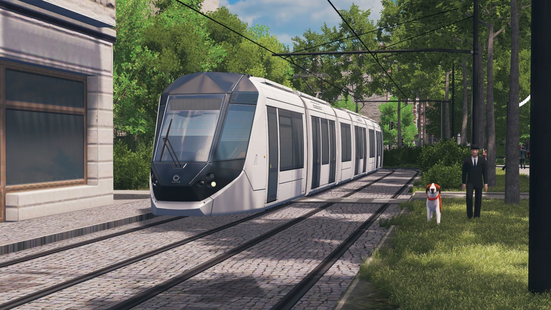 3D model Alstom Citadis 402 - Dubai Tram VR / AR / low-poly | CGTrader