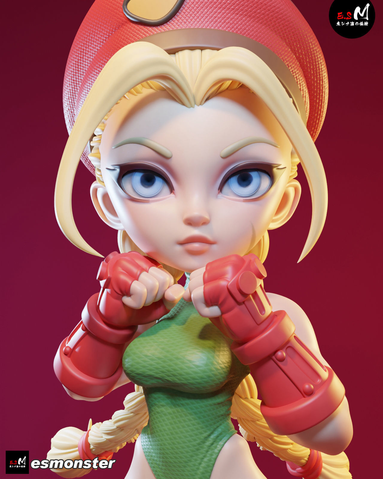 Cammy White Killer Bee Street Fighter 3D model 3D printable | CGTrader