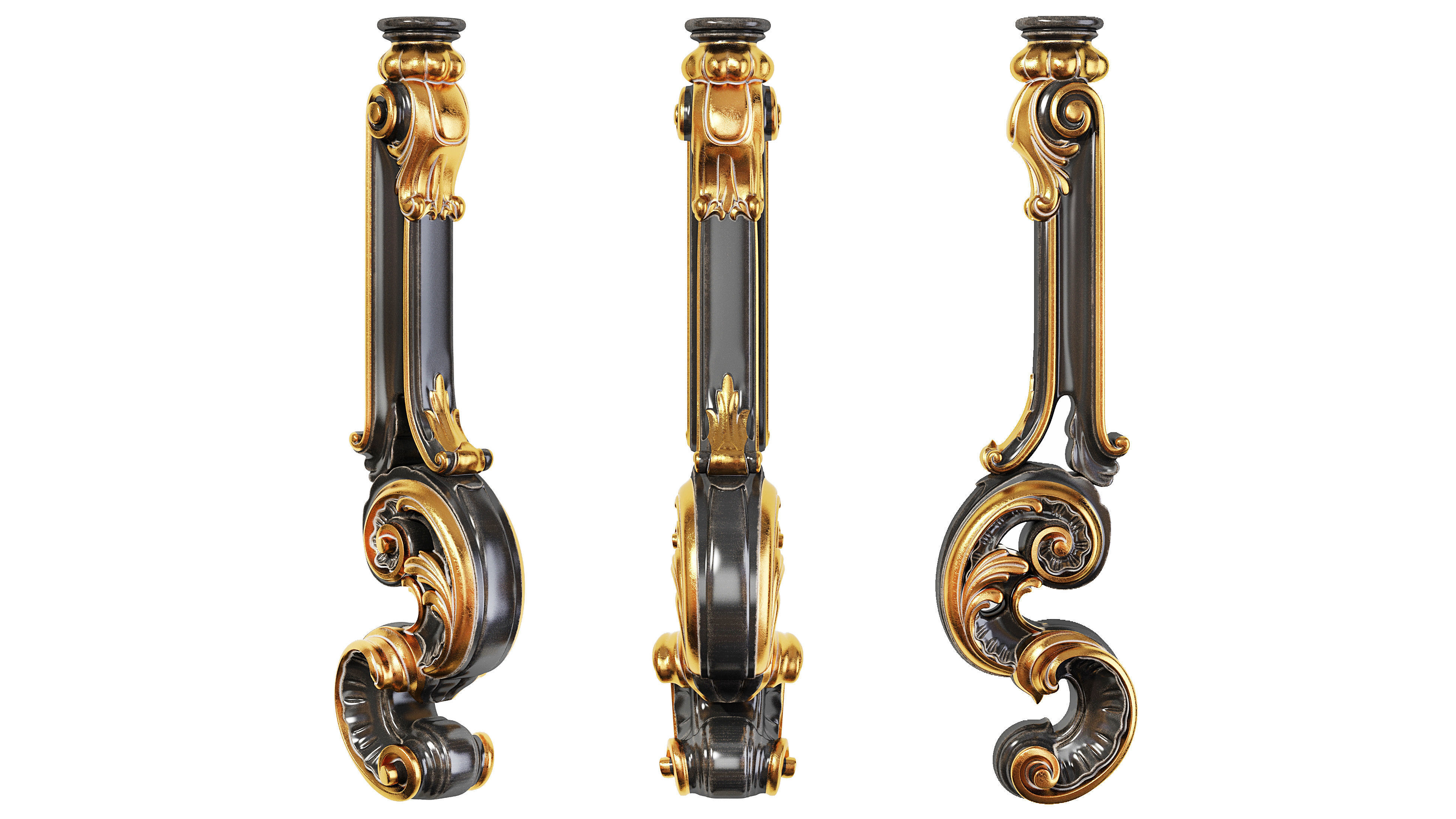 Classic leg 043 3D model | CGTrader