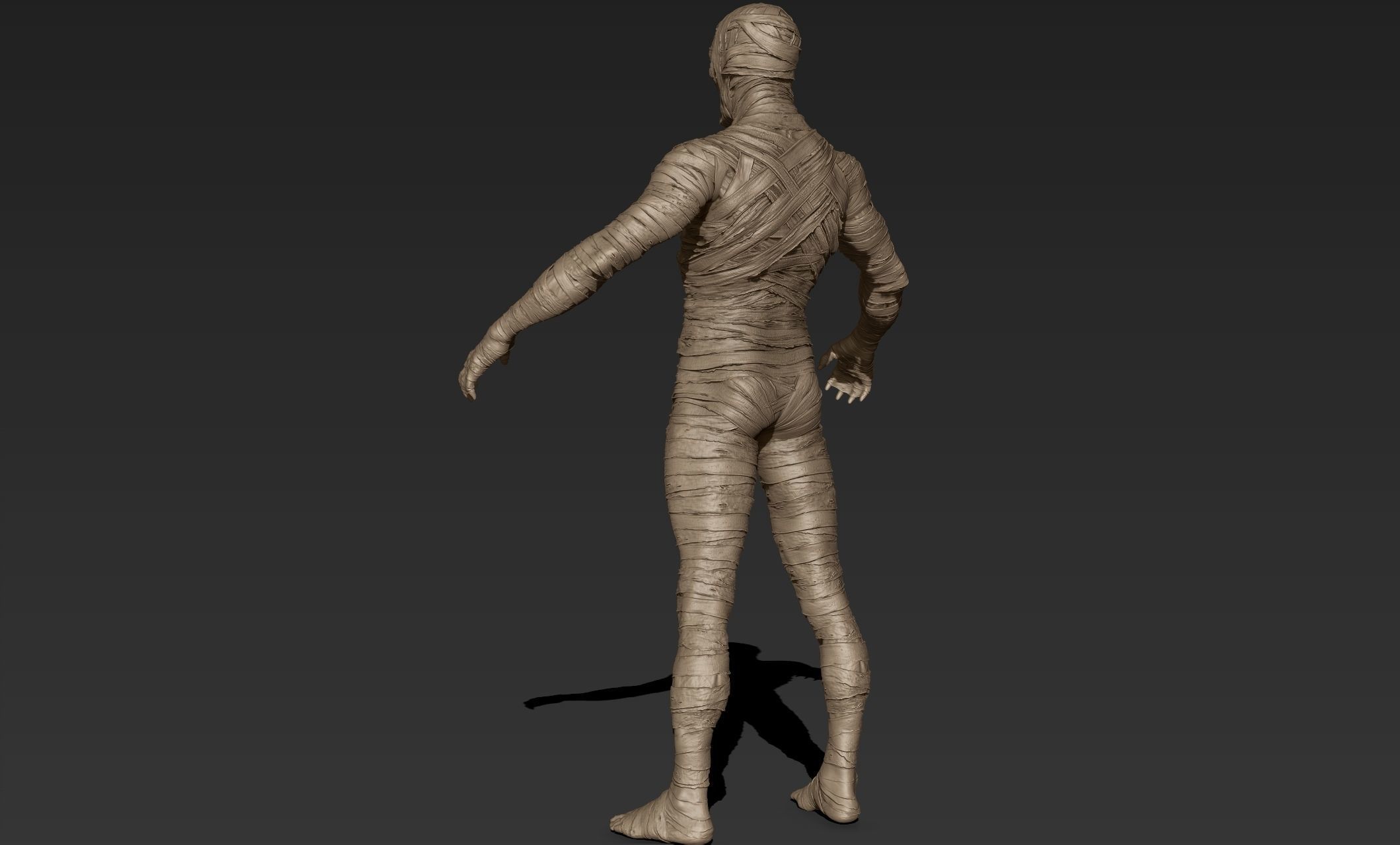 Mummy 3D model | CGTrader