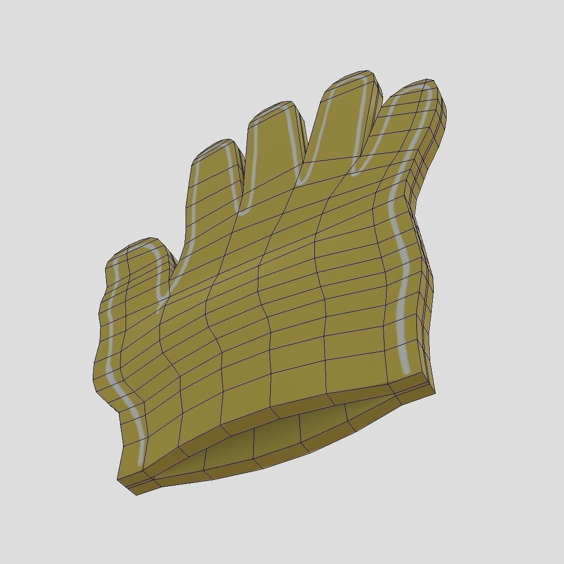 3D model Foam Finger 5 VR / AR / low-poly | CGTrader