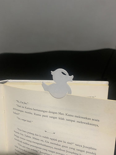 Duck Bookmark 3D model 3D printable | CGTrader