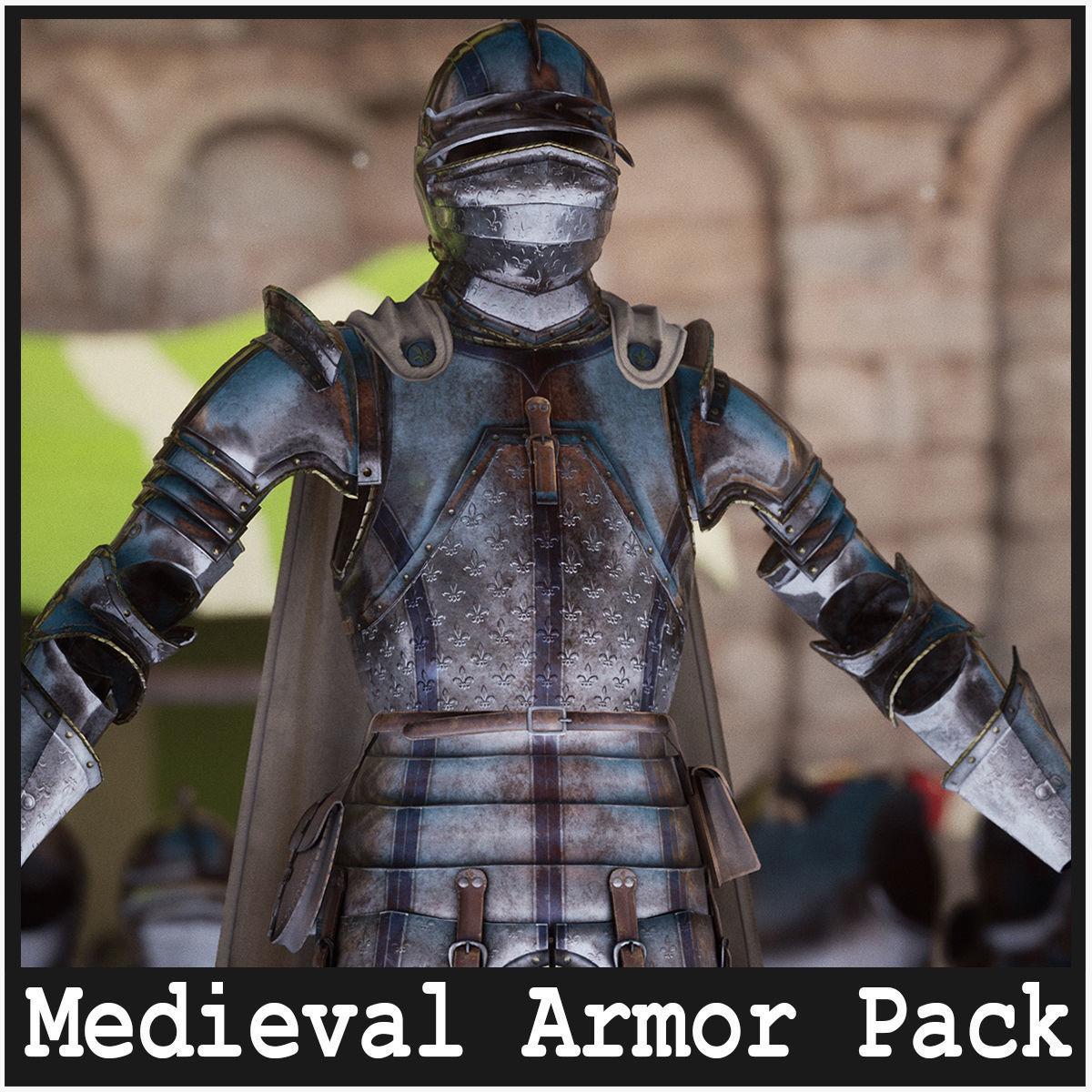 3D model Medieval Armor 70 Assets VR / AR / low-poly | CGTrader