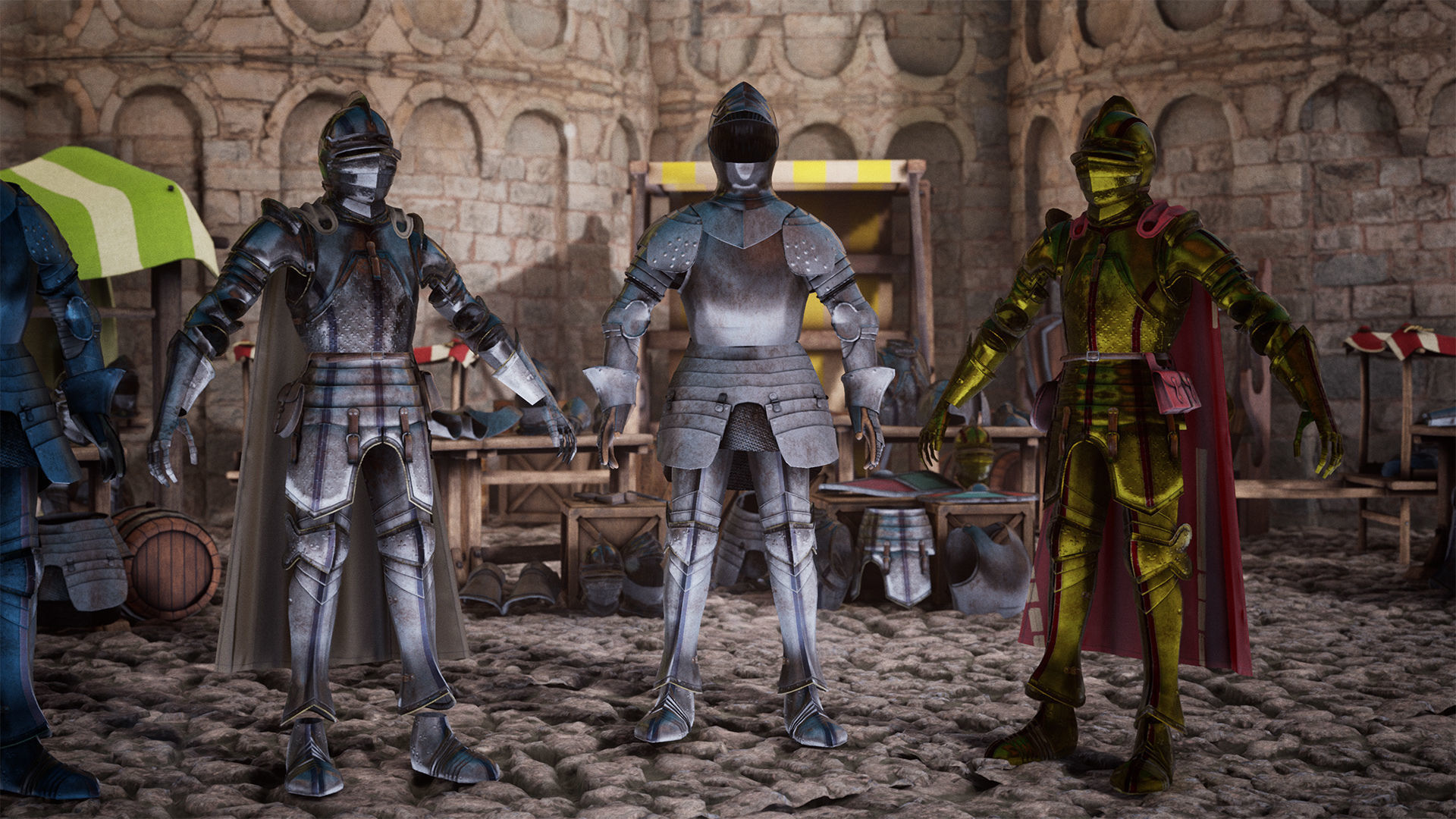 3D model Medieval Armor 70 Assets VR / AR / low-poly | CGTrader