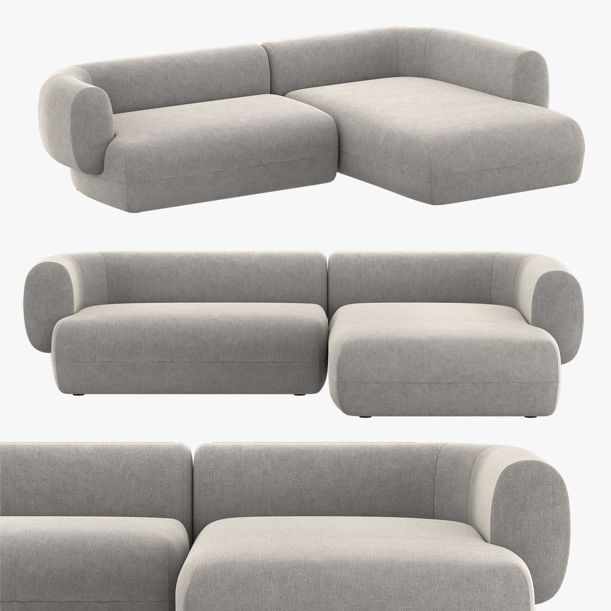 ARP Sofa by Sebastian Herkner 3D model | CGTrader