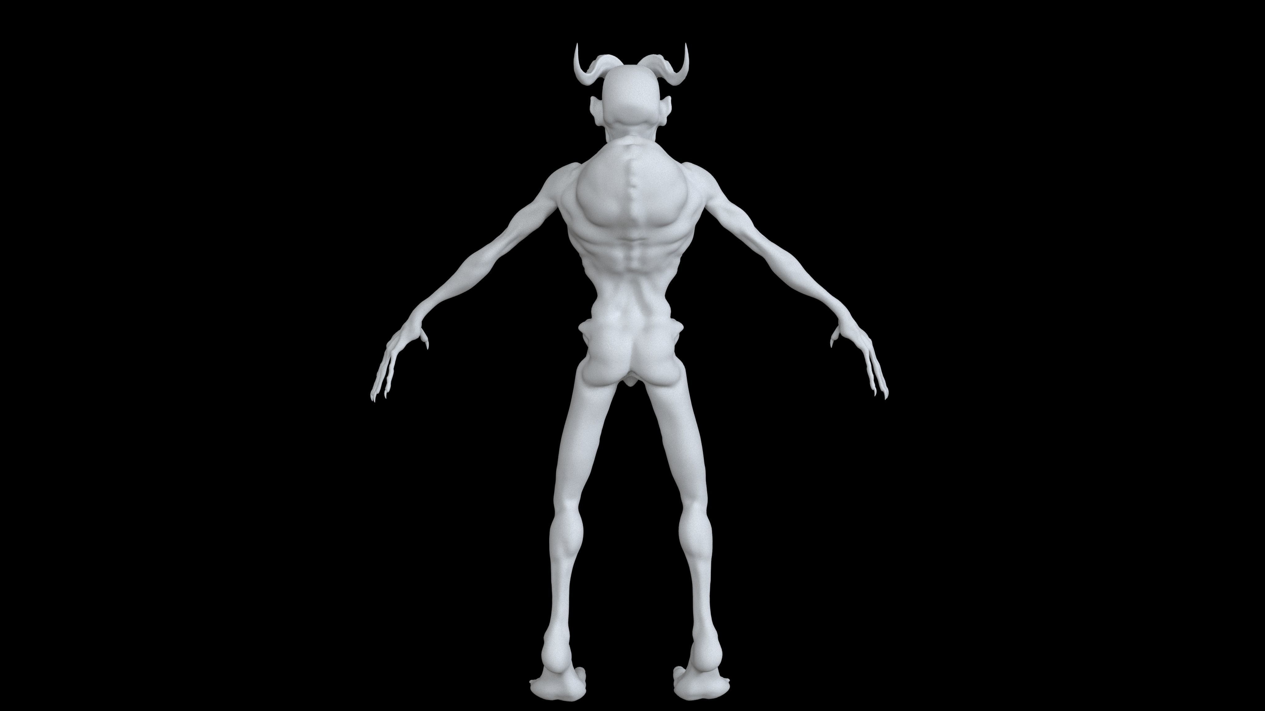 THE EXORCIST DEVIL 3D model animated rigged | CGTrader