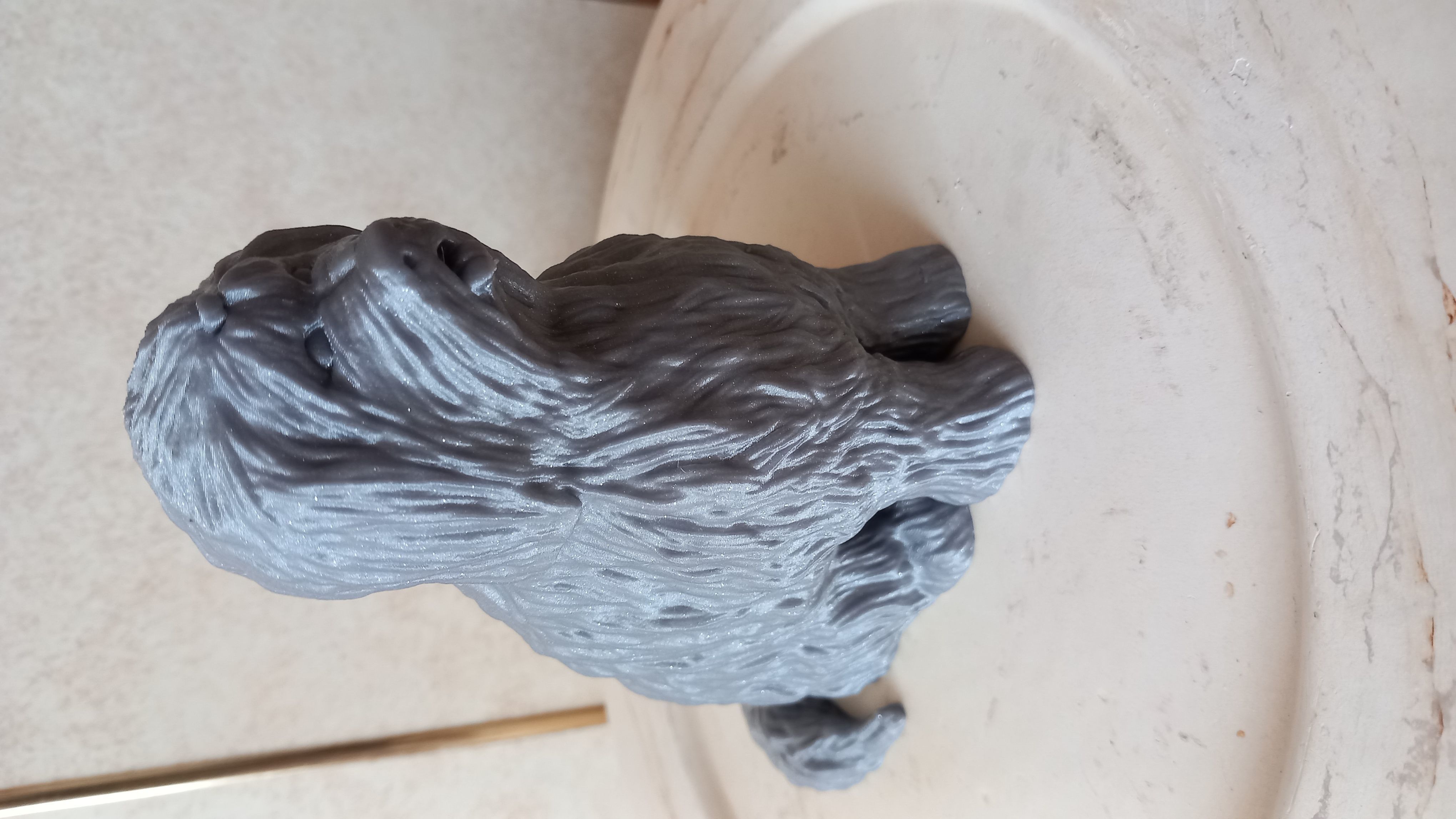 Old english sheepdog 3D model 3D printable | CGTrader