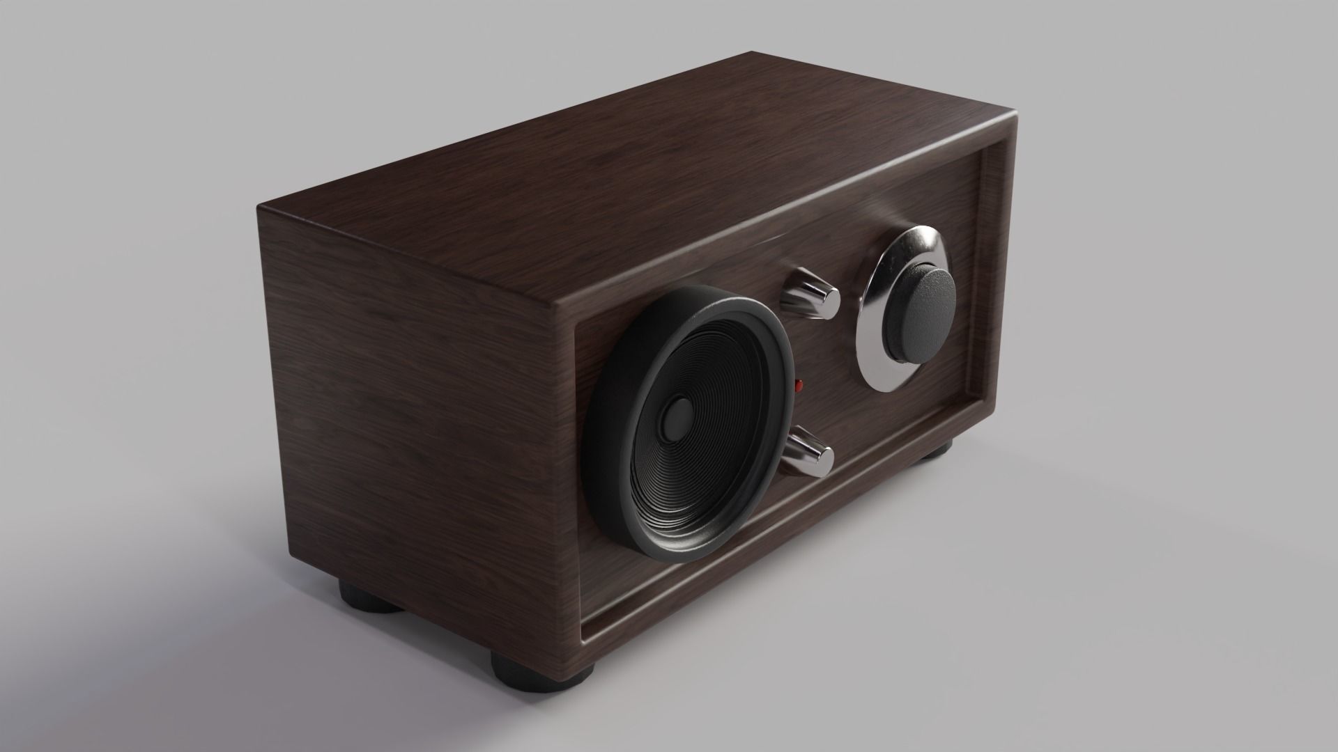 Radio Basic free 3D model | CGTrader