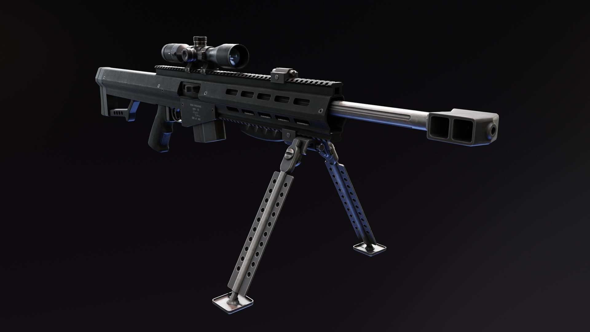 3D model RSM Mini 50 VR / AR / low-poly | CGTrader