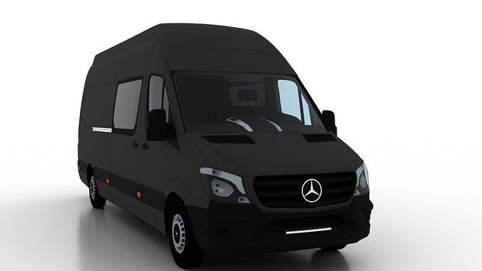 Mercedes Benz Sprinter L3H3 2015 Crew Van EU 3D model | CGTrader